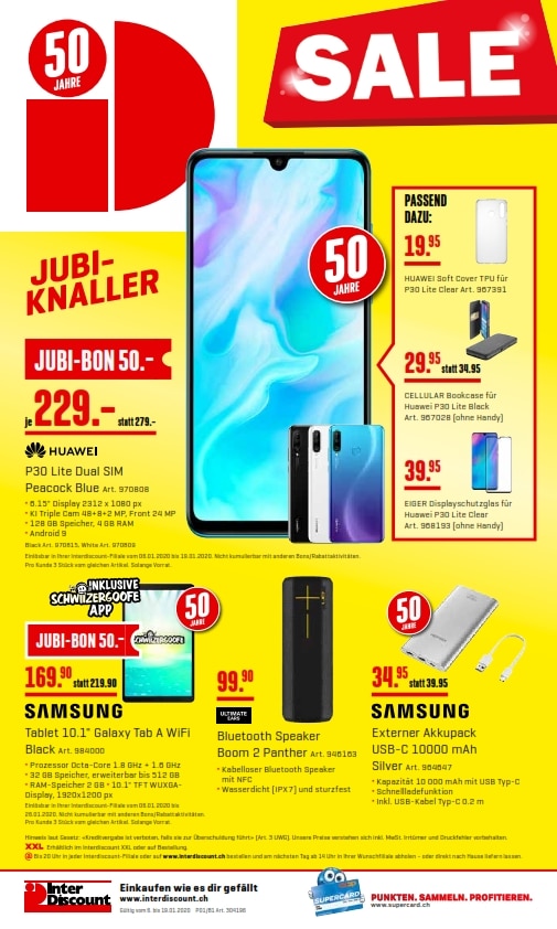 Interdiscount Aktionen gültig von 06.01.2020 bis 19.01.2020
