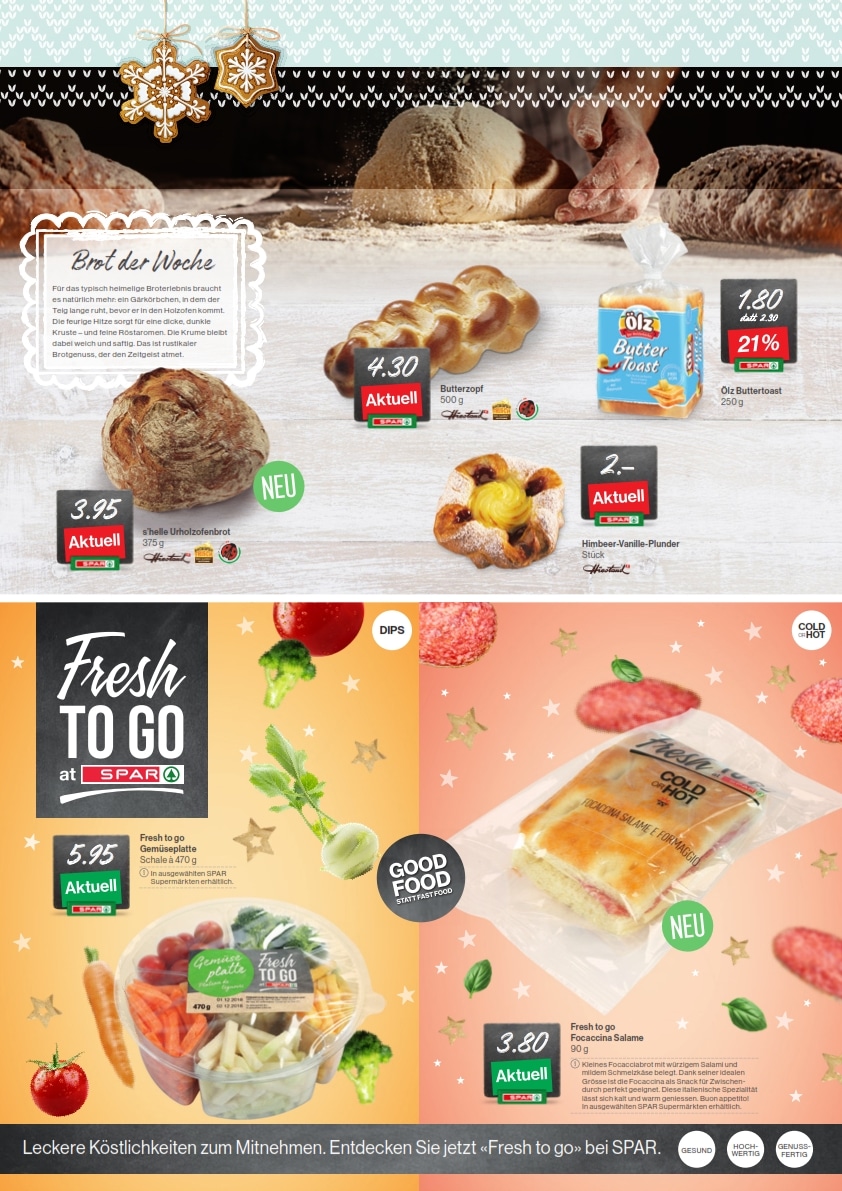 Spar Aktionen gültig von 17.12.2019 bis 31.12.2019