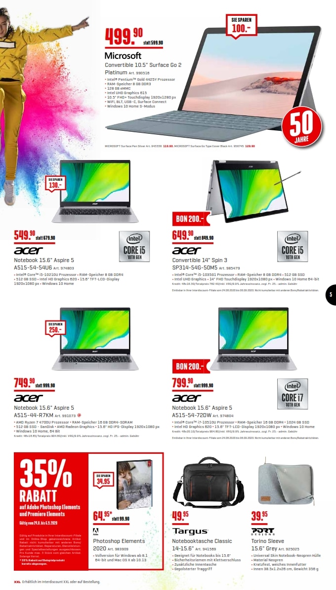 Interdiscount Aktionen gültig von 24.08.2020 bis 06.09.2020